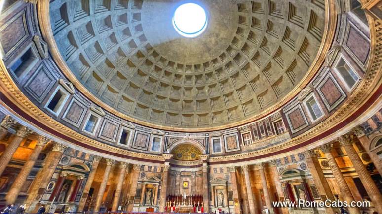 The Oculus of the Pantheon: A Window to the Heavens | RomeCabs ...