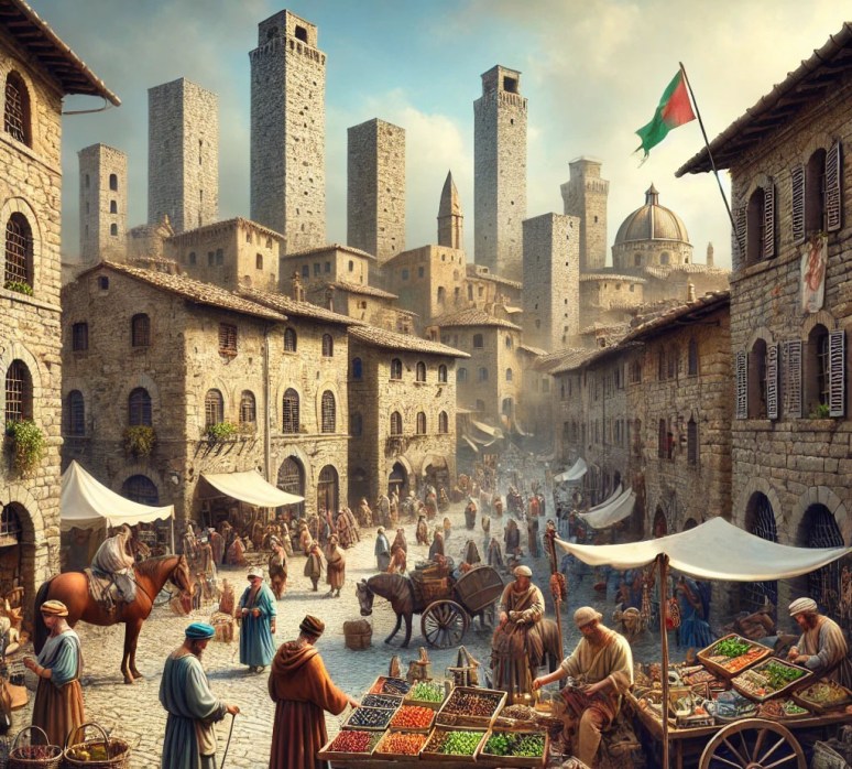 A Day in a Medieval Village in Italy: Life in the 1200-1300s (Time ...