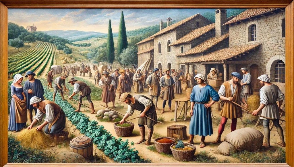 A Day in a Medieval Village in Italy: Life in the 1200-1300s (Time ...
