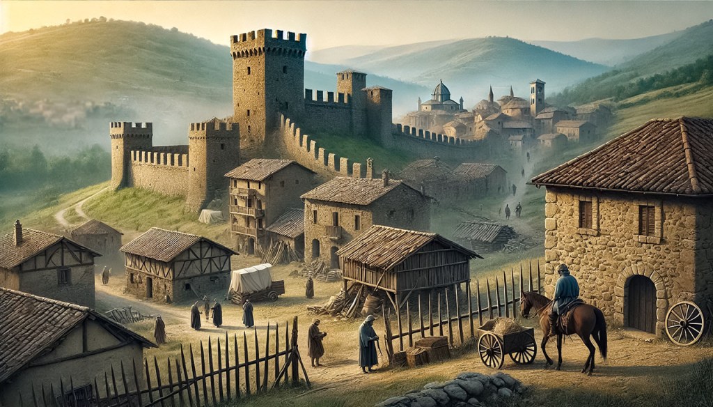 A Day in a Medieval Village in Italy: Life in the 1200-1300s (Time ...
