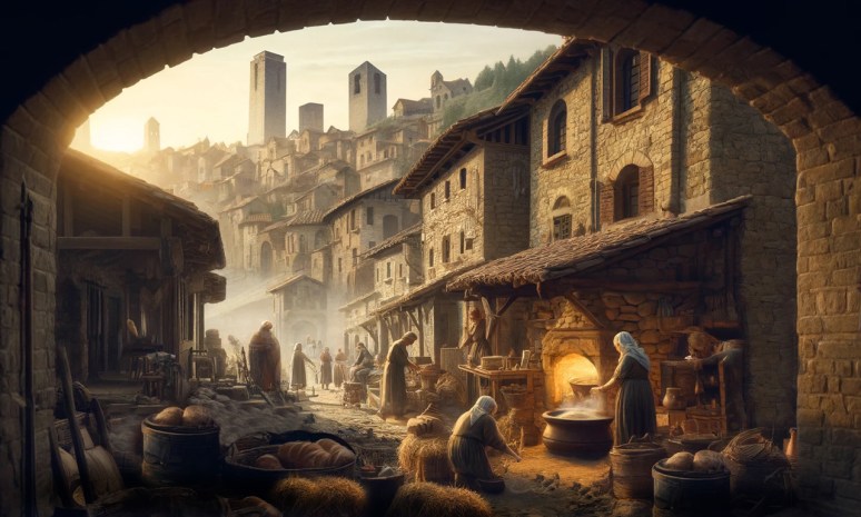 A Day in a Medieval Village in Italy: Life in the 1200-1300s (Time ...
